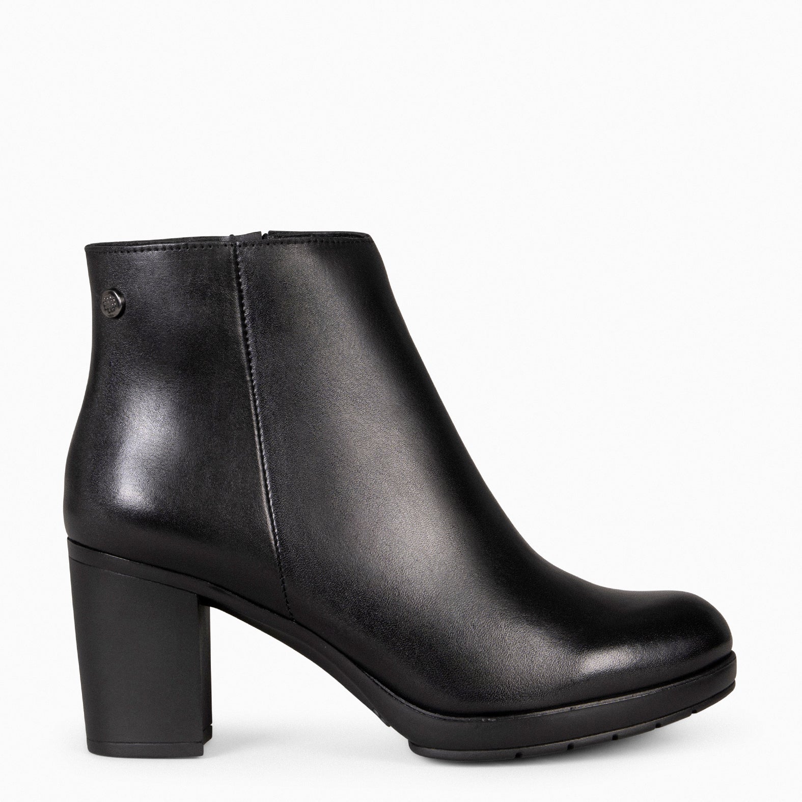 ZAGREB - Botines de piel NEGRO | miMaO